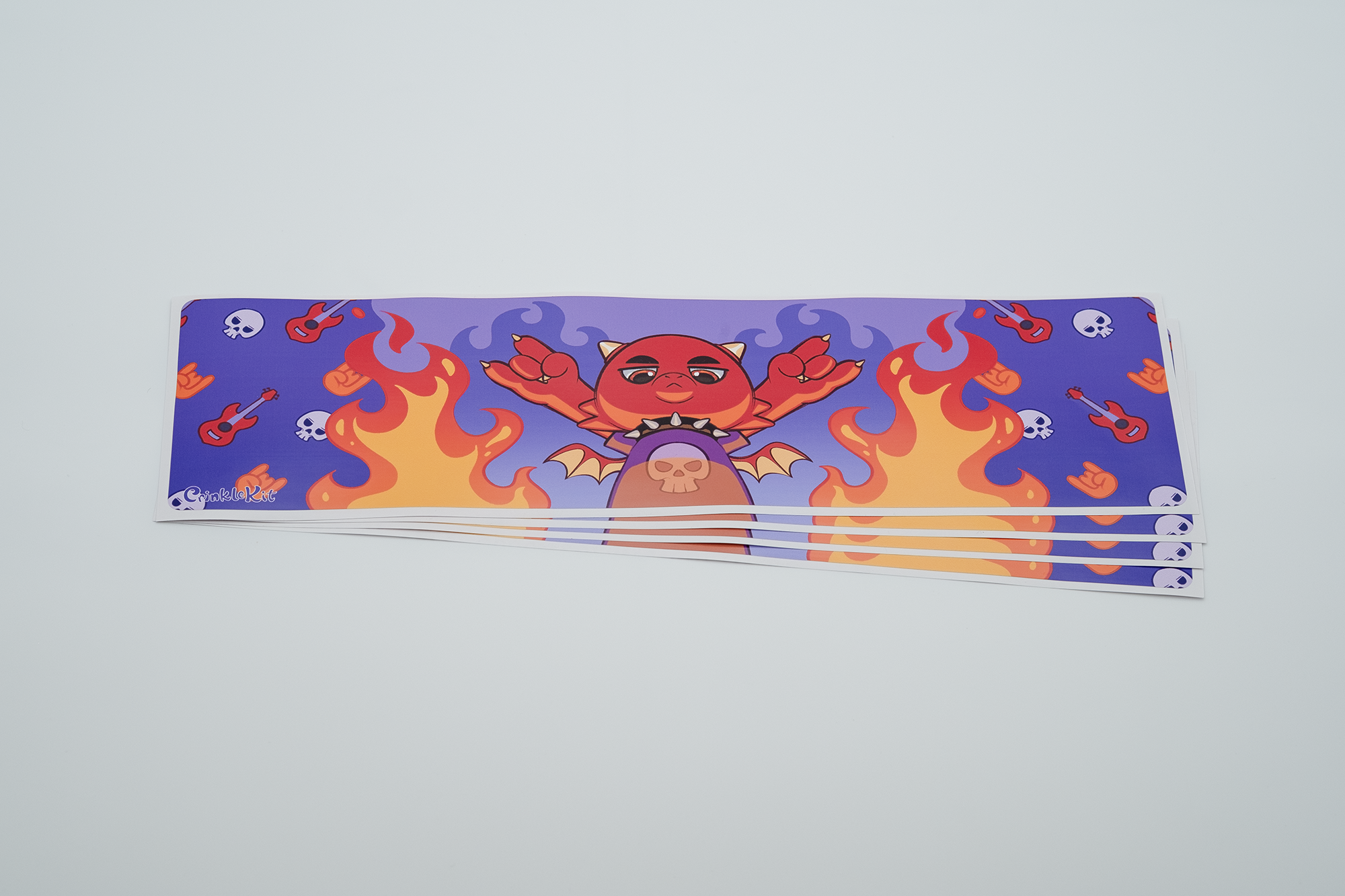 Scorcher Punk Rock Diaper Panel Sticker – Crinkle Kit