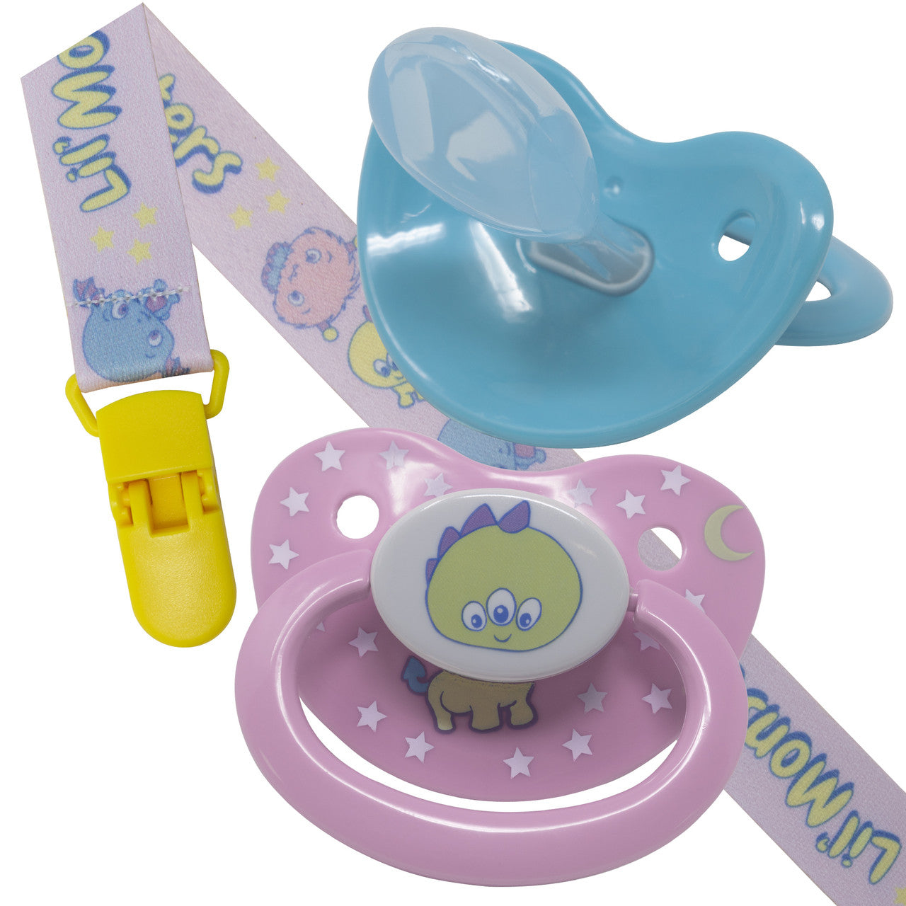 Rearz Lil' Monsters Pacifier Set – Crinkle Kit