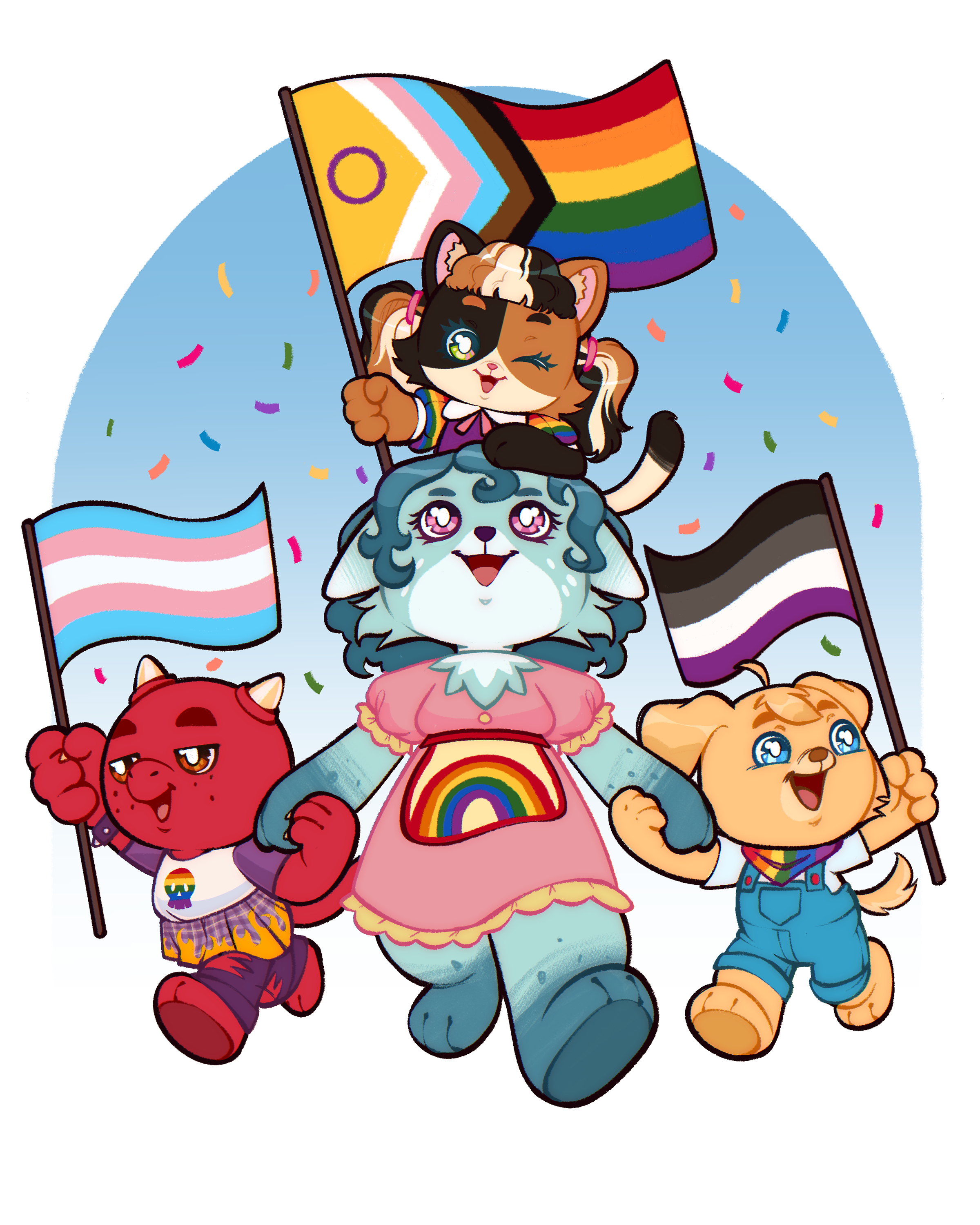 Pride March Poster – Crinkle Kit