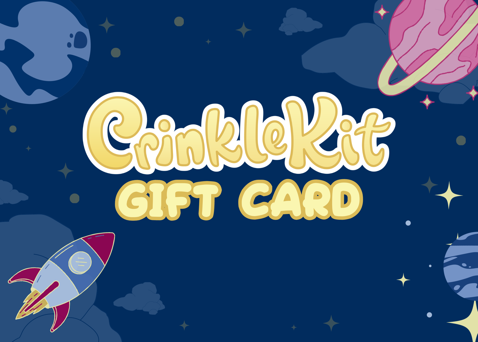 Crinkle Kit Gift Card | Digital Gift Card | Crinkle Kit